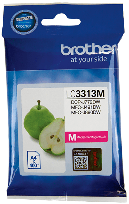 Genuine LC3313M Brother Magenta High Yield Ink Cartridge