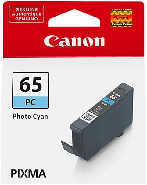 Genuine CLI- 65PC Canon Photo Cyan Ink Tank