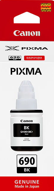 Genuine Canon GI-690BK Black Ink Bottle