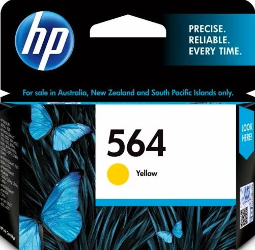 Genuine 564 HP Standard Yellow Cartridge