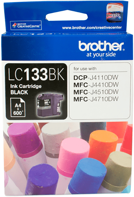 Genuine LC133BK Brother Black Ink Cartridge