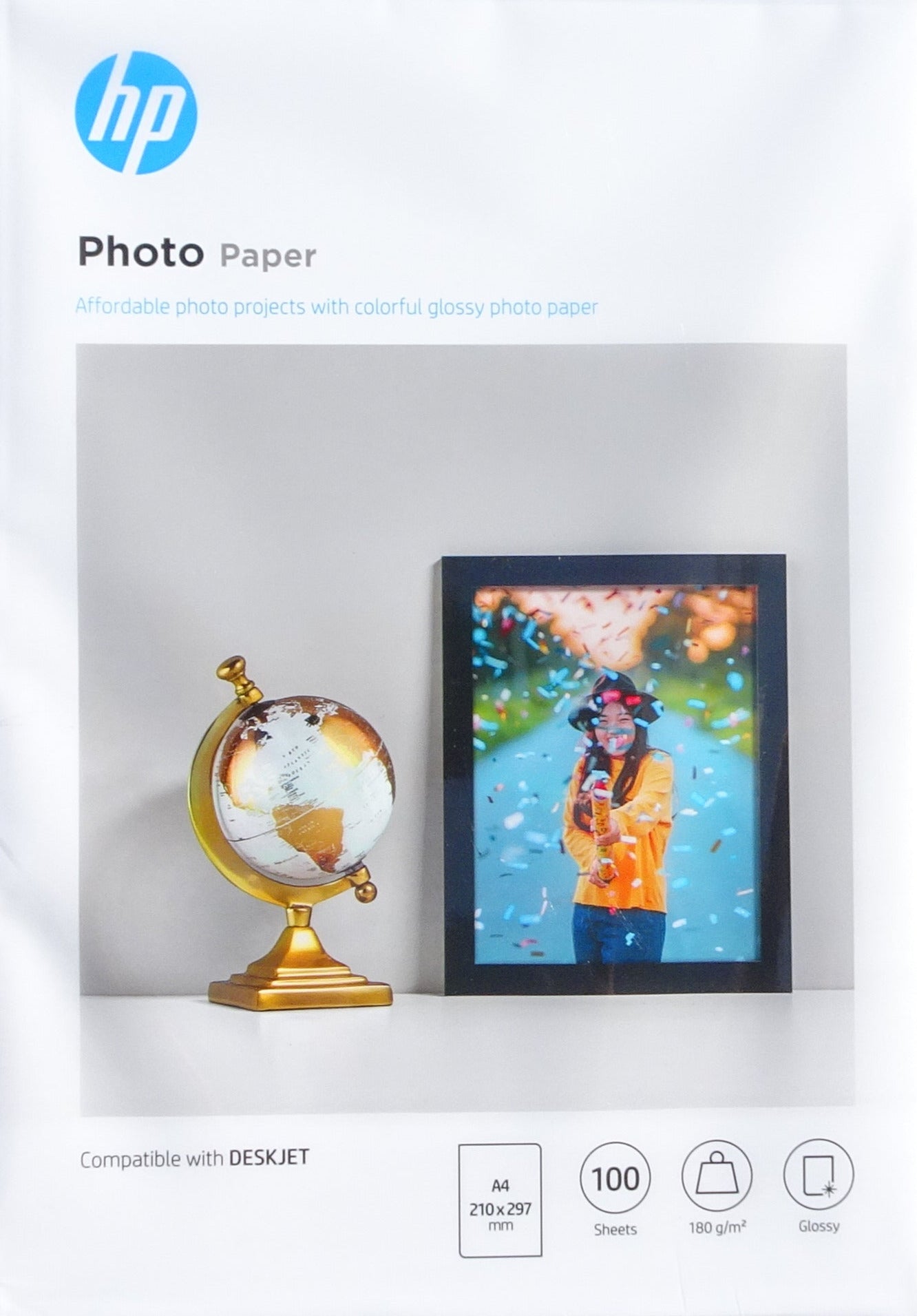 10x15cm 180gsm HP Everyday Glossy Paper 100 sheets