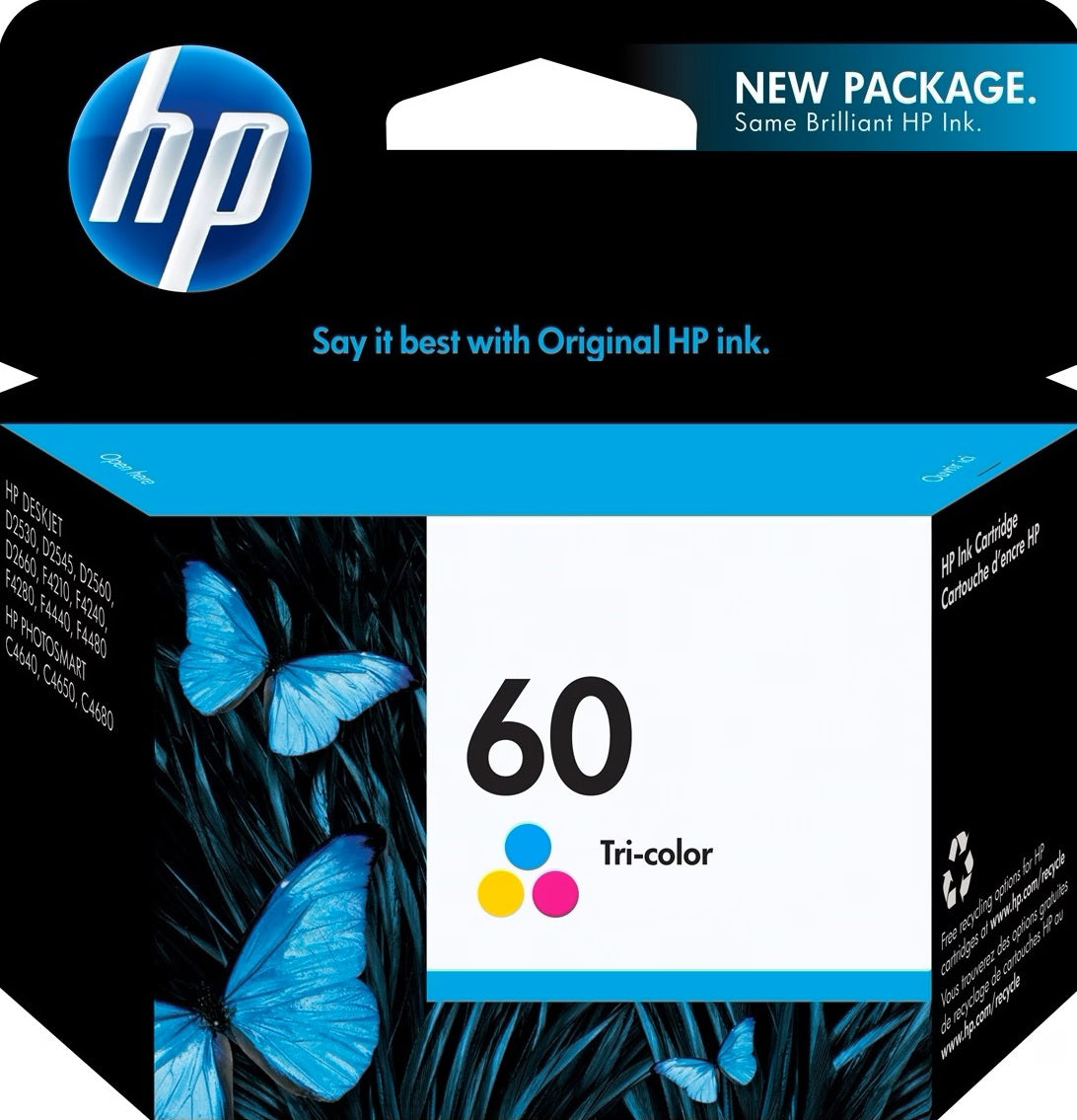 Genuine 60 HP Colour Cartridge